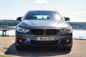 Grey BMW 420 Gran Coupe 2014 in Kaunas, with an engine capacity of 2.00 L and mileage of 320 thousand km for 13500 €, photo 4 on AUTOMOTO.COM.LV