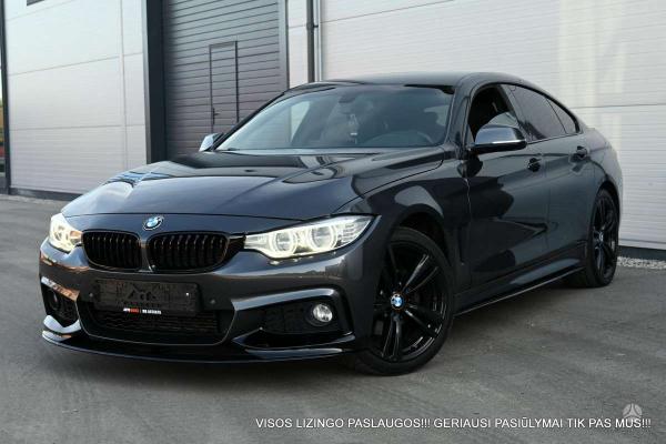 Pelēks BMW 420 Gran Coupe 2015 Kretinga, ar dzinēja tilpumu 2.00 L un nobraukumu 171 tūkst. km par 15999 €, foto 3 vietnē AUTOMOTO.COM.LV