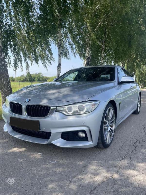 Grey BMW 420 Gran Coupe 2015 in Raseiniai, with an engine capacity of 2.00 L and mileage of 380 thousand km for 12800 €, photo 1 on AUTOMOTO.COM.LV