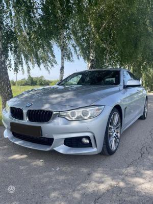 Pelēks BMW 420 Gran Coupe 2015 Raseiniai, ar dzinēja tilpumu 2.00 L un nobraukumu 380 tūkst. km par 12800 €, foto  vietnē AUTOMOTO.COM.LV