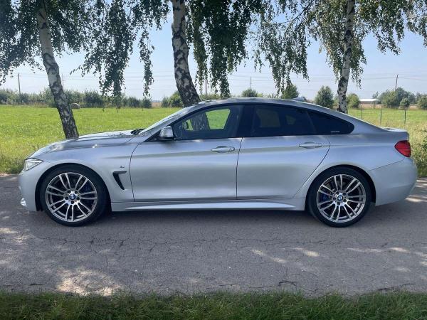 Grey BMW 420 Gran Coupe 2015 in Raseiniai, with an engine capacity of 2.00 L and mileage of 380 thousand km for 12800 €, photo 7 on AUTOMOTO.COM.LV