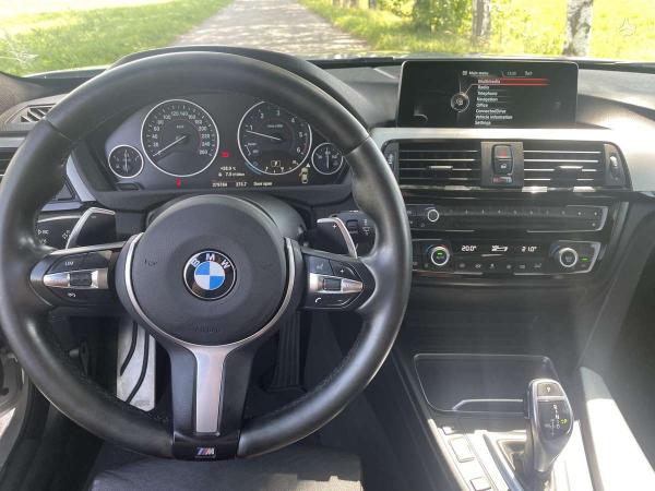 Grey BMW 420 Gran Coupe 2015 in Raseiniai, with an engine capacity of 2.00 L and mileage of 380 thousand km for 12800 €, photo 10 on AUTOMOTO.COM.LV