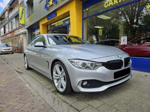 Pelēks BMW 420 Gran Coupe 2016 Kauņa, ar dzinēja tilpumu 2.00 L un nobraukumu 300 tūkst. km par 12750 €, foto  vietnē AUTOMOTO.COM.LV