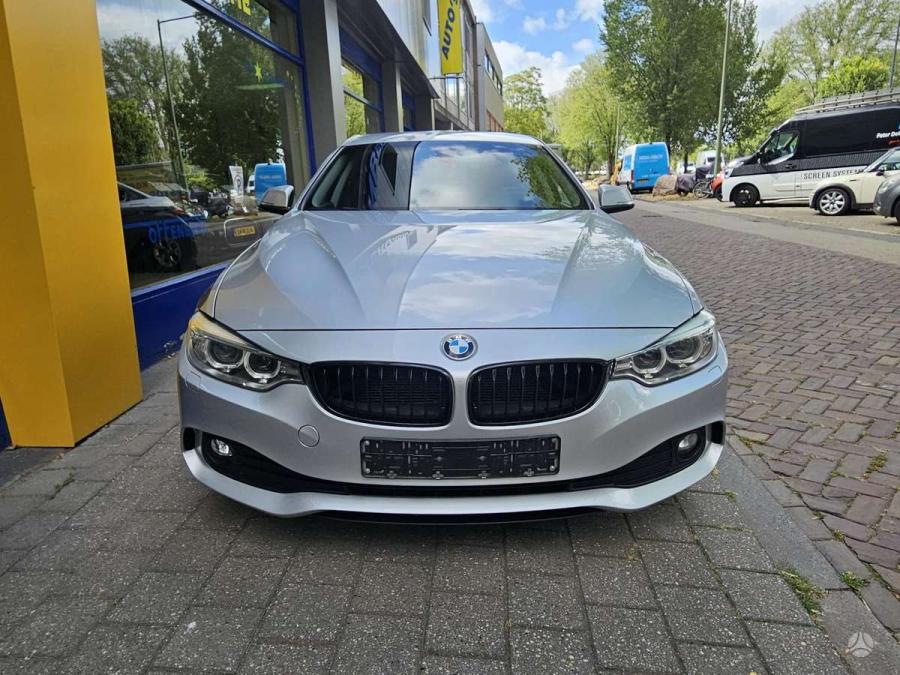 Grey BMW 420 Gran Coupe 2016 in Kaunas, with an engine capacity of 2.00 L and mileage of 300 thousand km for 12750 €, photo 3 on AUTOMOTO.COM.LV