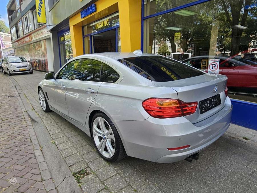 Grey BMW 420 Gran Coupe 2016 in Kaunas, with an engine capacity of 2.00 L and mileage of 300 thousand km for 12750 €, photo 6 on AUTOMOTO.COM.LV