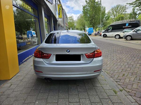 Pelēks BMW 420 Gran Coupe 2016 Kauņa, ar dzinēja tilpumu 2.00 L un nobraukumu 300 tūkst. km par 12750 €, foto 8 vietnē AUTOMOTO.COM.LV
