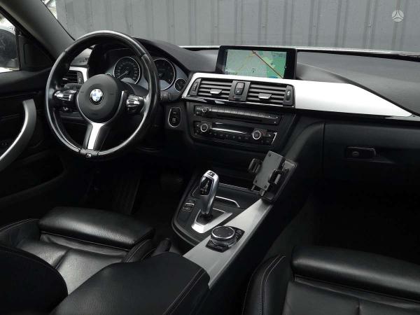 Grey BMW 420 Gran Coupe 2016 in Kaunas, with an engine capacity of 2.00 L and mileage of 300 thousand km for 12750 €, photo 4 on AUTOMOTO.COM.LV