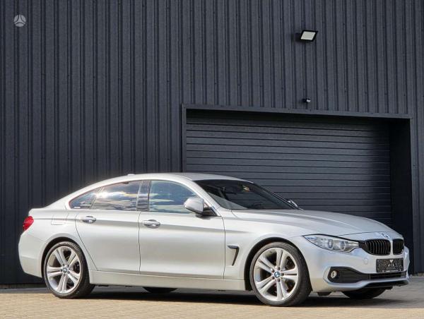 Grey BMW 420 Gran Coupe 2016 in Kaunas, with an engine capacity of 2.00 L and mileage of 300 thousand km for 12750 €, photo 6 on AUTOMOTO.COM.LV
