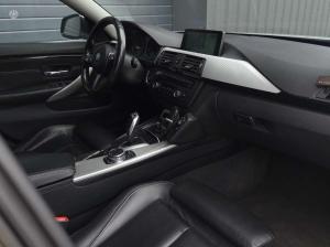 Grey BMW 420 Gran Coupe 2016 in Kaunas, with an engine capacity of 2.00 L and mileage of 300 thousand km for 12750 €, photo 9 on AUTOMOTO.COM.LV