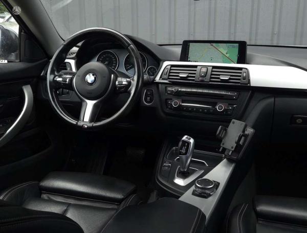 Grey BMW 420 Gran Coupe 2016 in Kaunas, with an engine capacity of 2.00 L and mileage of 300 thousand km for 12750 €, photo 10 on AUTOMOTO.COM.LV