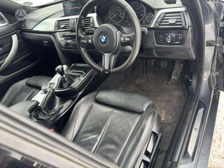 Grey BMW 420 Gran Coupe 2017 in Vilnius, with an engine capacity of 2.00 L and mileage of 154 thousand km for 5800 €, photo 6 on AUTOMOTO.COM.LV