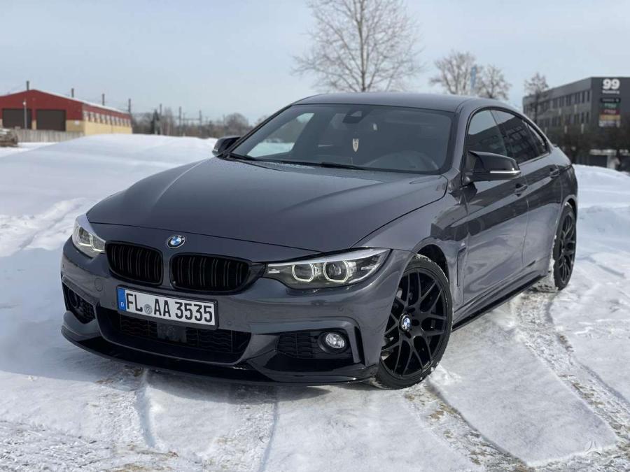 Серый БМВ 420 Gran Coupe 2018 в Вильнюс, объемом двигателя 2.00 л и пробегом 254 тыс. км за 15400 €, фото 1 на AUTOMOTO.COM.LV