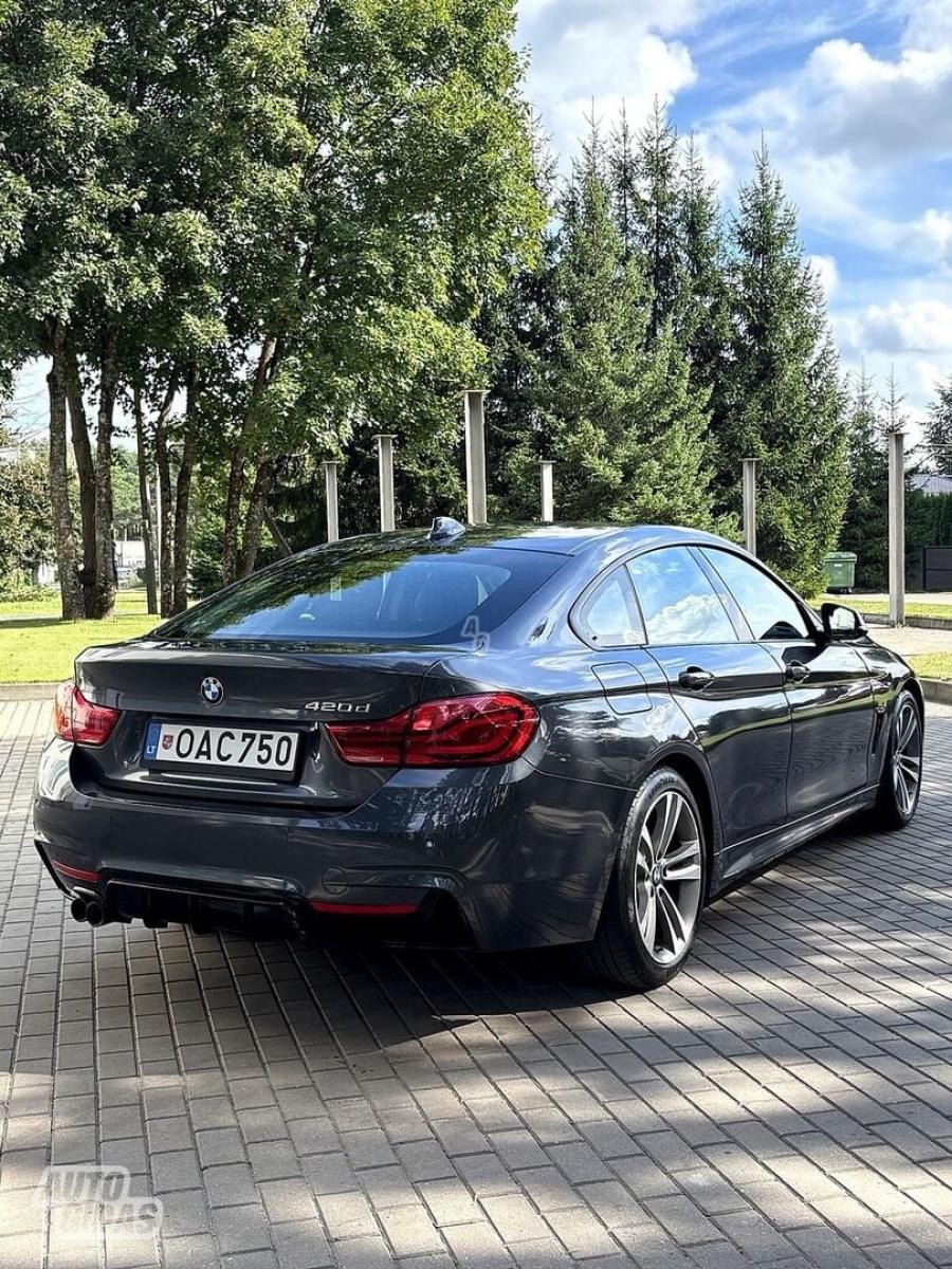 Серый БМВ 420 Gran Coupe 2018 в Вильнюс, объемом двигателя 2.00 л и пробегом 273 тыс. км за 15900 €, фото 5 на AUTOMOTO.COM.LV