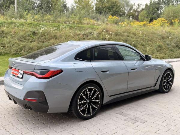 Grey BMW 420 Gran Coupe 2022 in Vilnius, with an engine capacity of 2.00 L and mileage of 61 thousand km for 39500 €, photo 6 on AUTOMOTO.COM.LV