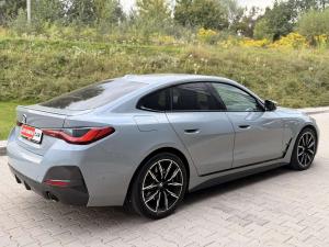 Grey BMW 420 Gran Coupe 2022 in Vilnius, with an engine capacity of 2.00 L and mileage of 61 thousand km for 39500 €, photo 6 on AUTOMOTO.COM.LV