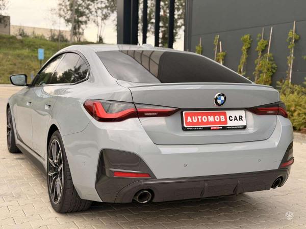 Grey BMW 420 Gran Coupe 2022 in Vilnius, with an engine capacity of 2.00 L and mileage of 61 thousand km for 39500 €, photo 9 on AUTOMOTO.COM.LV