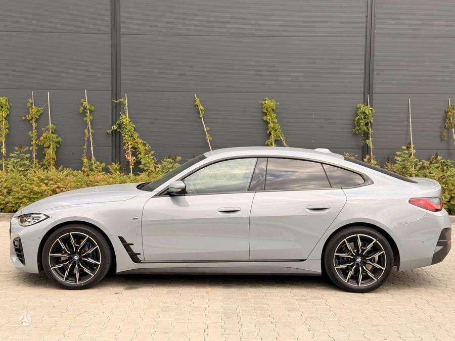Grey BMW 420 Gran Coupe 2022 in Vilnius, with an engine capacity of 2.00 L and mileage of 61 thousand km for 39500 €, photo 11 on AUTOMOTO.COM.LV