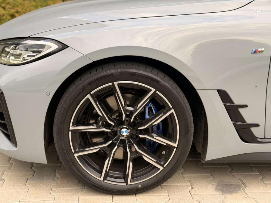 Grey BMW 420 Gran Coupe 2022 in Vilnius, with an engine capacity of 2.00 L and mileage of 61 thousand km for 39500 €, photo 12 on AUTOMOTO.COM.LV