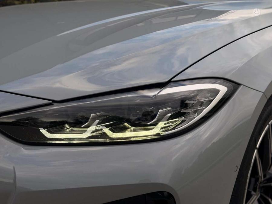Grey BMW 420 Gran Coupe 2022 in Vilnius, with an engine capacity of 2.00 L and mileage of 61 thousand km for 39500 €, photo 14 on AUTOMOTO.COM.LV