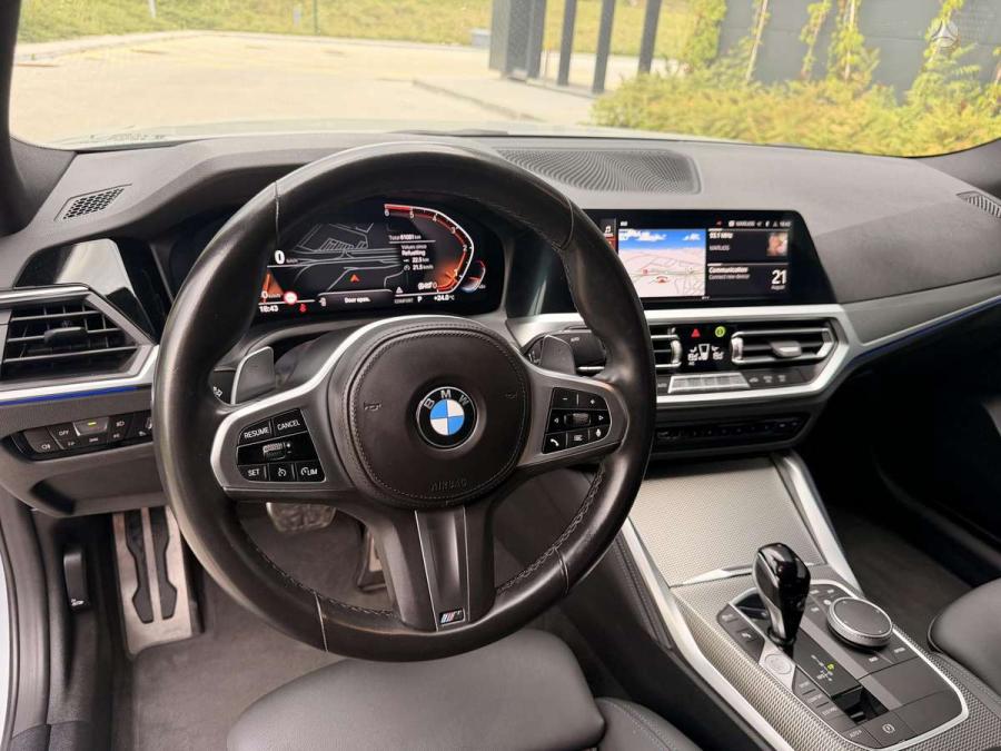 Grey BMW 420 Gran Coupe 2022 in Vilnius, with an engine capacity of 2.00 L and mileage of 61 thousand km for 39500 €, photo 18 on AUTOMOTO.COM.LV