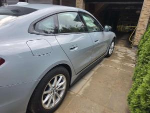 Grey BMW 420 Gran Coupe 2022 in Vilnius, with an engine capacity of 2.00 L and mileage of 90 thousand km for 21900 €, photo 5 on AUTOMOTO.COM.LV
