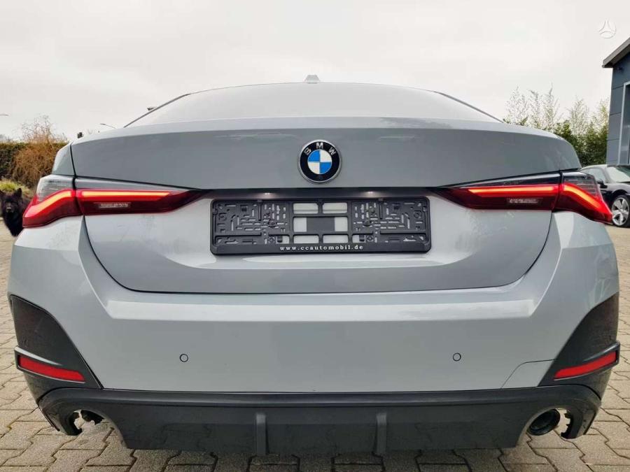 Grey BMW 420 Gran Coupe 2023 in Panevezys, with an engine capacity of 2.00 L and mileage of 80 thousand km for 25000 €, photo 3 on AUTOMOTO.COM.LV