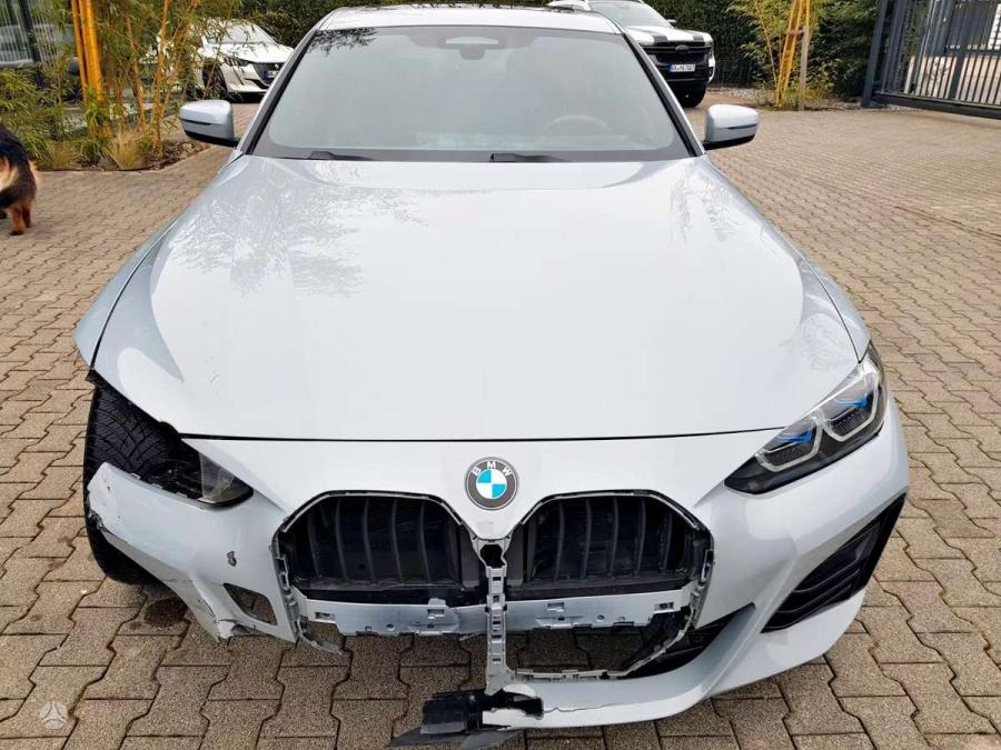 Grey BMW 420 Gran Coupe 2023 in Panevezys, with an engine capacity of 2.00 L and mileage of 80 thousand km for 25000 €, photo 6 on AUTOMOTO.COM.LV