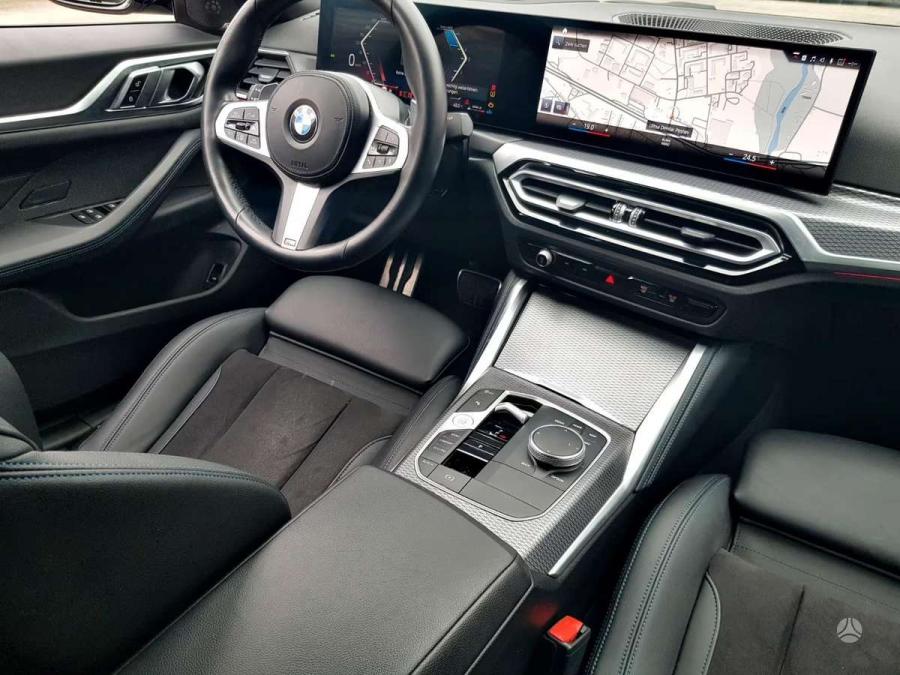Grey BMW 420 Gran Coupe 2023 in Panevezys, with an engine capacity of 2.00 L and mileage of 80 thousand km for 25000 €, photo 22 on AUTOMOTO.COM.LV