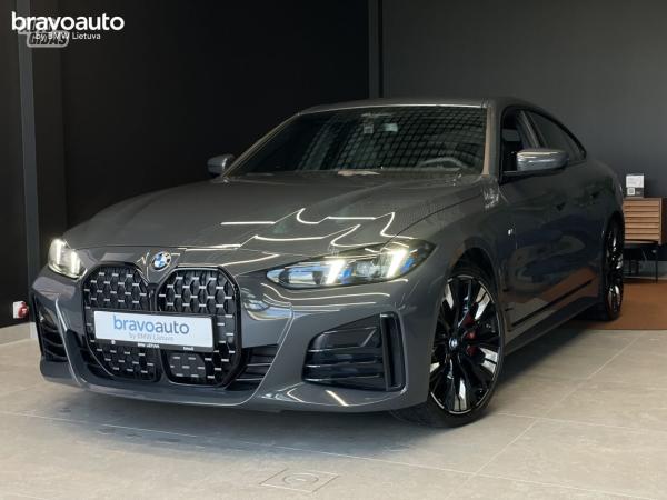 Grey BMW 420 Gran Coupe 2025 in Klaipeda, with an engine capacity of 2.00 L and mileage of 40 thousand km for 49991 €, photo 1 on AUTOMOTO.COM.LV