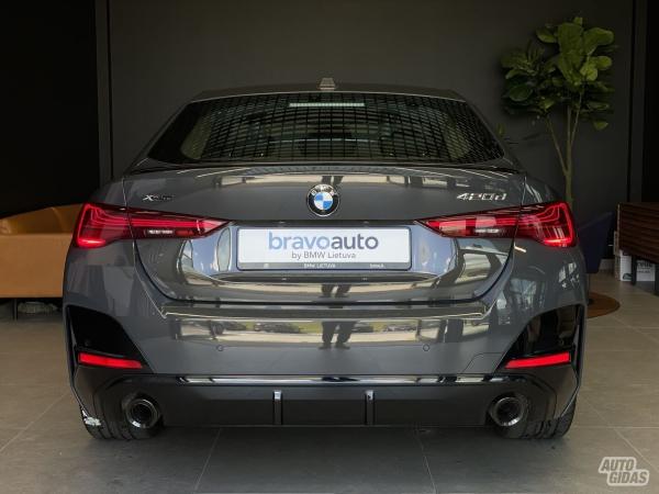 Grey BMW 420 Gran Coupe 2025 in Klaipeda, with an engine capacity of 2.00 L and mileage of 40 thousand km for 49991 €, photo 5 on AUTOMOTO.COM.LV