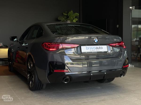 Grey BMW 420 Gran Coupe 2025 in Klaipeda, with an engine capacity of 2.00 L and mileage of 40 thousand km for 49991 €, photo 6 on AUTOMOTO.COM.LV