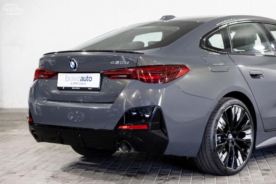 Pelēks BMW 420 Gran Coupe 2025 Viļņa, ar dzinēja tilpumu 2.00 L un nobraukumu 42 tūkst. km par 48443 €, foto 14 vietnē AUTOMOTO.COM.LV