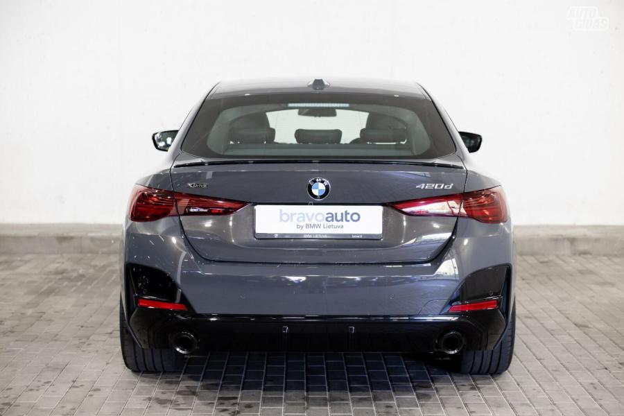 Pelēks BMW 420 Gran Coupe 2025 Viļņa, ar dzinēja tilpumu 2.00 L un nobraukumu 42 tūkst. km par 48443 €, foto 16 vietnē AUTOMOTO.COM.LV