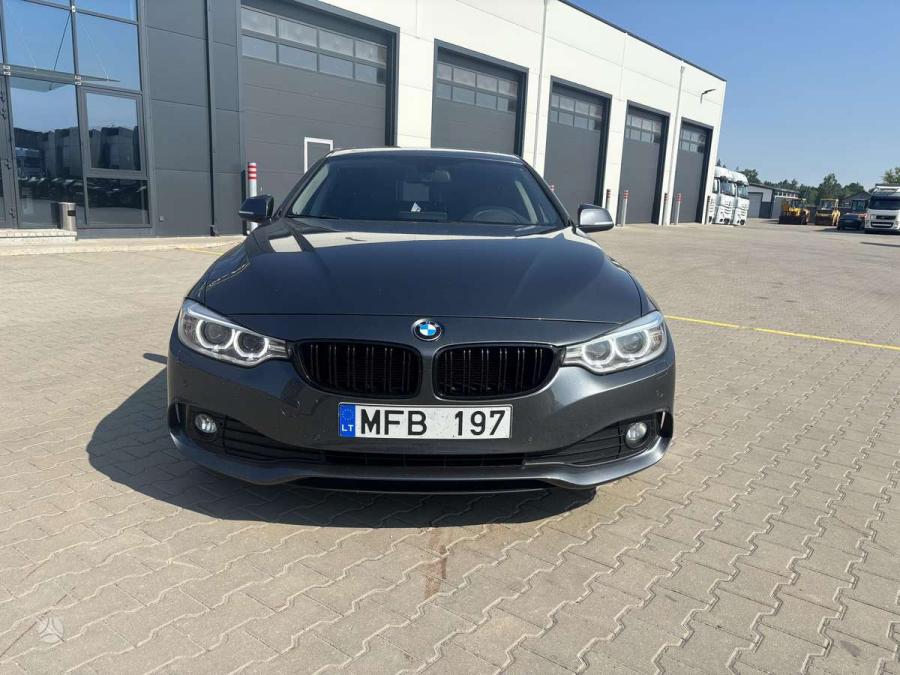 Pelēks BMW 420 Gran Coupe 2015 Kauņa, ar dzinēja tilpumu 2.00 L un nobraukumu 183 tūkst. km par 15900 €, foto 3 vietnē AUTOMOTO.COM.LV