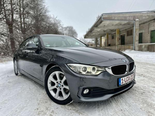 Grey BMW 420 Gran Coupe 2016 in Siauliai, with an engine capacity of 2.00 L and mileage of 245 thousand km for 9850 €, photo 2 on AUTOMOTO.COM.LV