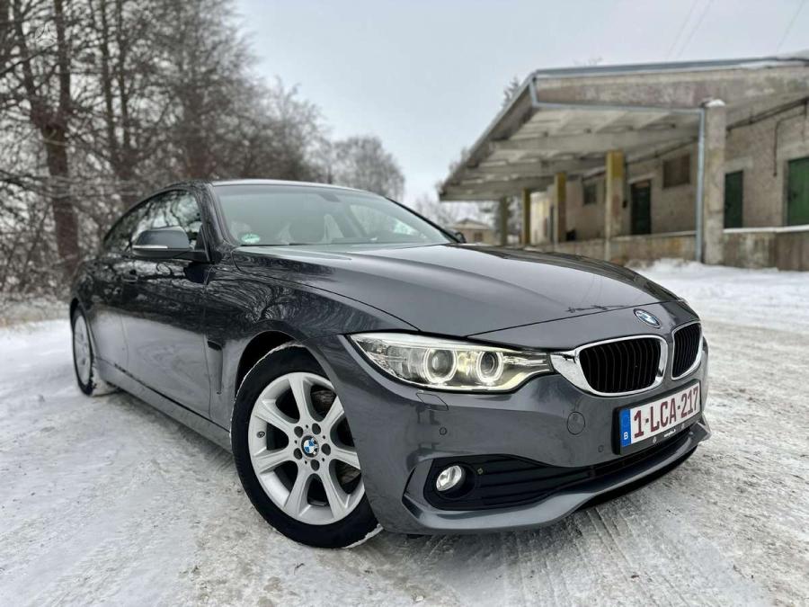 Grey BMW 420 Gran Coupe 2016 in Siauliai, with an engine capacity of 2.00 L and mileage of 245 thousand km for 9850 €, photo 2 on AUTOMOTO.COM.LV