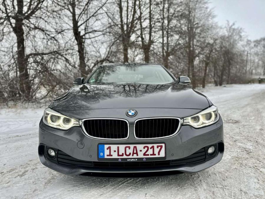 Grey BMW 420 Gran Coupe 2016 in Siauliai, with an engine capacity of 2.00 L and mileage of 245 thousand km for 9850 €, photo 3 on AUTOMOTO.COM.LV