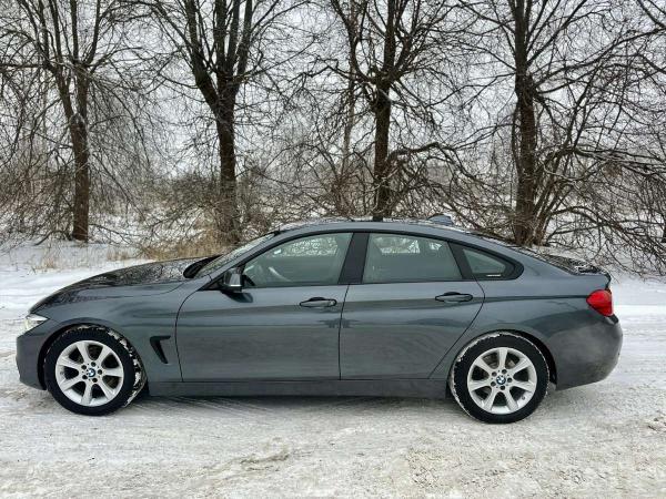 Grey BMW 420 Gran Coupe 2016 in Siauliai, with an engine capacity of 2.00 L and mileage of 245 thousand km for 9850 €, photo 5 on AUTOMOTO.COM.LV