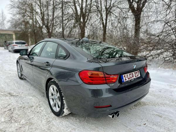 Grey BMW 420 Gran Coupe 2016 in Siauliai, with an engine capacity of 2.00 L and mileage of 245 thousand km for 9850 €, photo 7 on AUTOMOTO.COM.LV