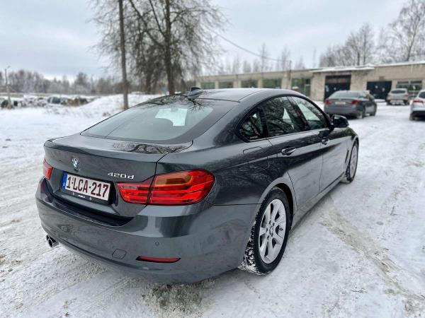 Grey BMW 420 Gran Coupe 2016 in Siauliai, with an engine capacity of 2.00 L and mileage of 245 thousand km for 9850 €, photo 9 on AUTOMOTO.COM.LV