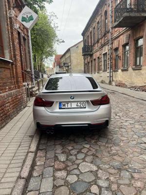 Pelēks BMW 420 Gran Coupe 2016 Kauņa, ar dzinēja tilpumu 2.00 L un nobraukumu 210 tūkst. km par 16899 €, foto 5 vietnē AUTOMOTO.COM.LV