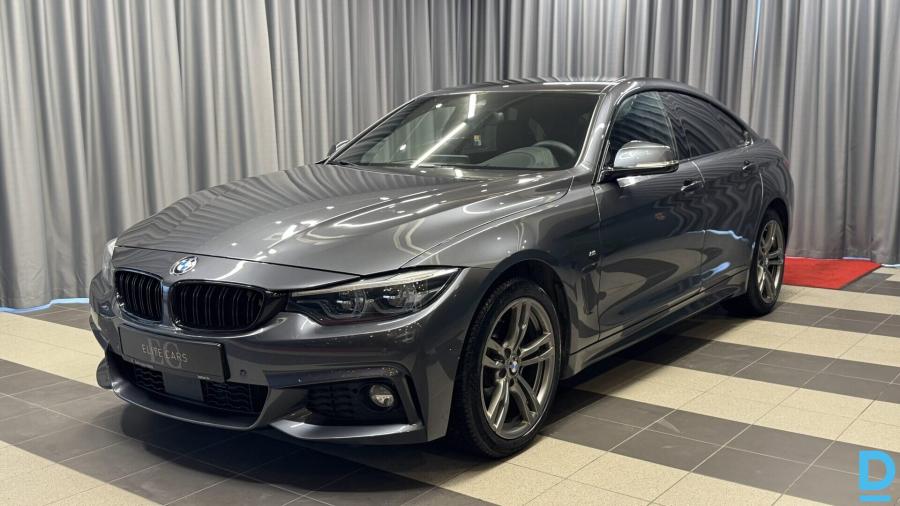 Pelēks BMW 420 Gran Coupe 2017 Mārupe, ar dzinēja tilpumu 2.00 L un nobraukumu 202 tūkst. km par 18490 €, foto 1 vietnē AUTOMOTO.COM.LV