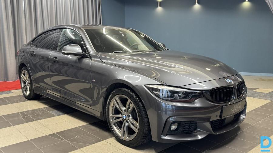 Pelēks BMW 420 Gran Coupe 2017 Mārupe, ar dzinēja tilpumu 2.00 L un nobraukumu 202 tūkst. km par 18490 €, foto 2 vietnē AUTOMOTO.COM.LV