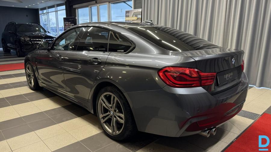 Pelēks BMW 420 Gran Coupe 2017 Mārupe, ar dzinēja tilpumu 2.00 L un nobraukumu 202 tūkst. km par 18490 €, foto 5 vietnē AUTOMOTO.COM.LV
