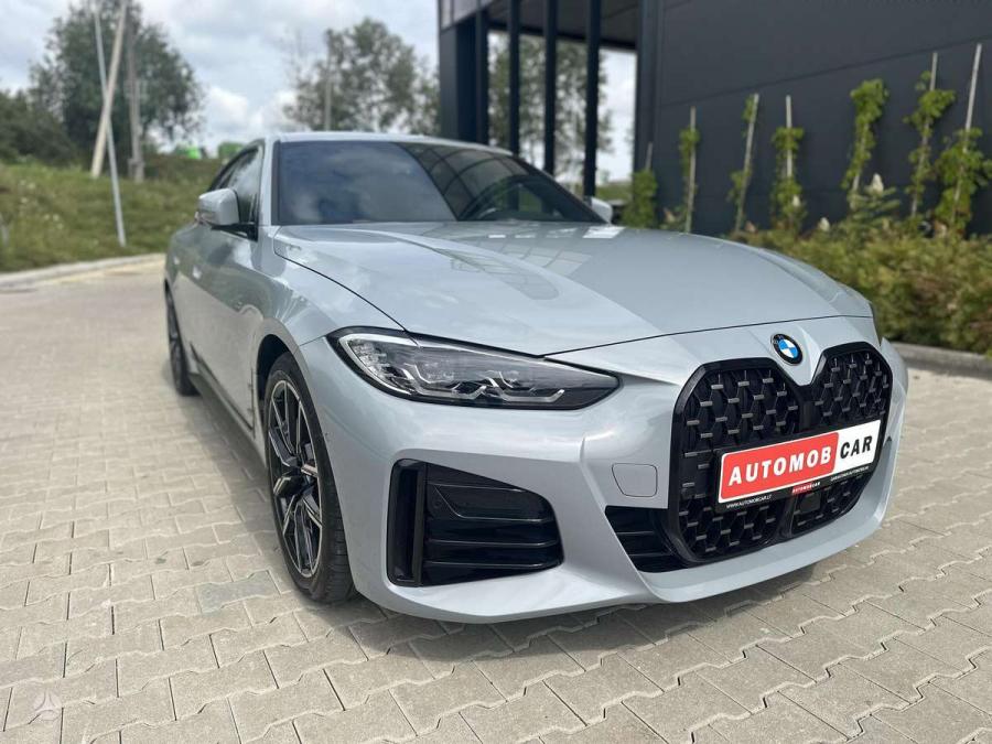 Серый БМВ 420 Gran Coupe 2022 в Вильнюс, объемом двигателя 2.00 л и пробегом 61 тыс. км за 42000 €, фото 4 на AUTOMOTO.COM.LV