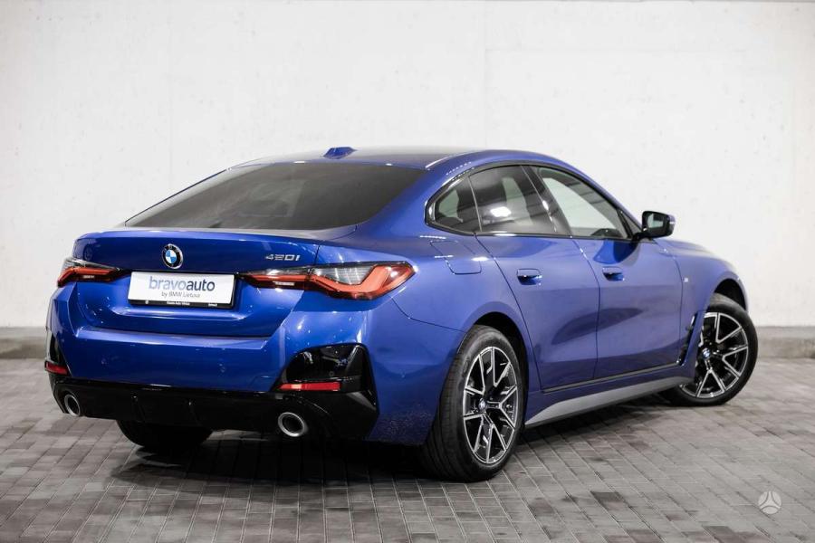 BMW 420 Gran Coupe 2025 in Vilnius, with an engine capacity of 2.00 L and mileage of 17 thousand km for 44395 €, photo 11 on AUTOMOTO.COM.LV