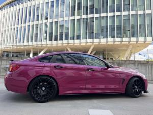 Red BMW 420 Gran Coupe 2018 in Vilnius, with an engine capacity of 2.00 L and mileage of 260 thousand km for 18500 €, photo 7 on AUTOMOTO.COM.LV