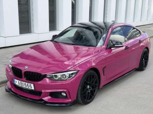 Red BMW 420 Gran Coupe 2018 in Vilnius, with an engine capacity of 2.00 L and mileage of 260 thousand km for 18500 €, photo 9 on AUTOMOTO.COM.LV