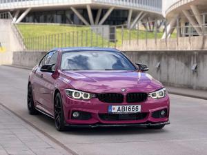 Red BMW 420 Gran Coupe 2018 in Vilnius, with an engine capacity of 2.00 L and mileage of 260 thousand km for 18500 €, photo 11 on AUTOMOTO.COM.LV