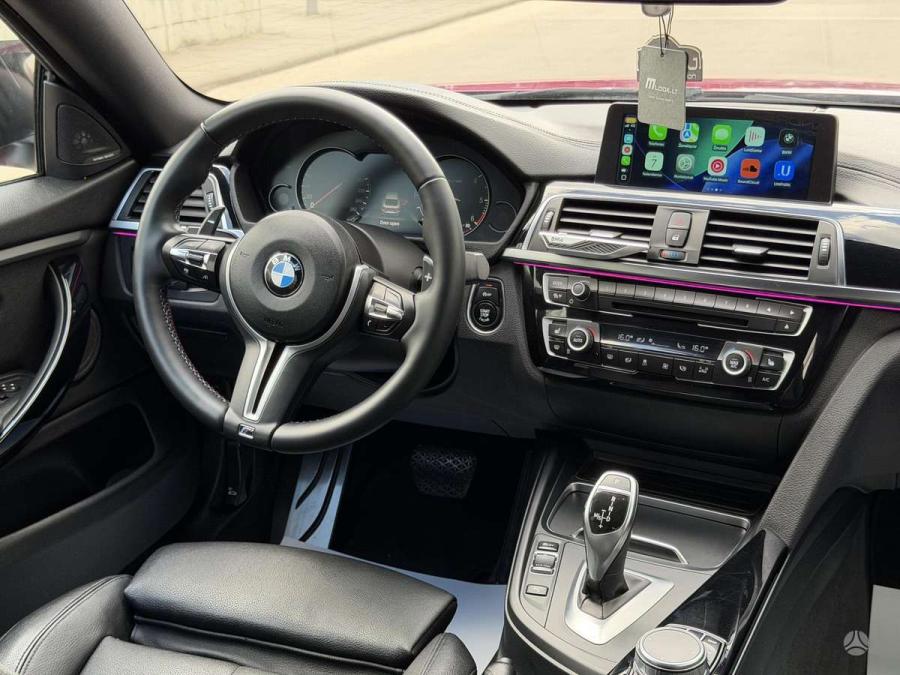 Red BMW 420 Gran Coupe 2018 in Vilnius, with an engine capacity of 2.00 L and mileage of 260 thousand km for 18500 €, photo 28 on AUTOMOTO.COM.LV
